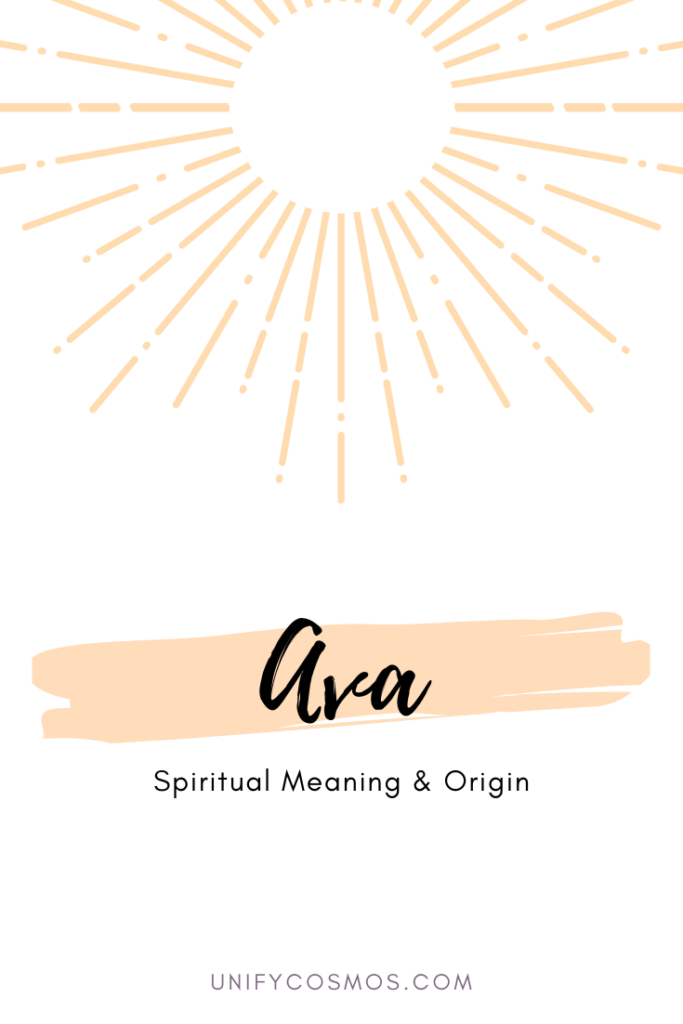 Spiritual Meaning of the Name Ava [Origin, Numerology, & More]