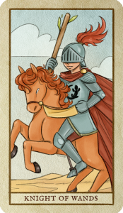 Knight of Wands Guide - The Tarot Card of the Free Spirit Charm