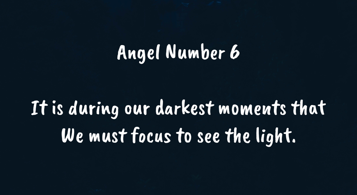 Angel Number 6 – The Material and Spiritual Balance Number